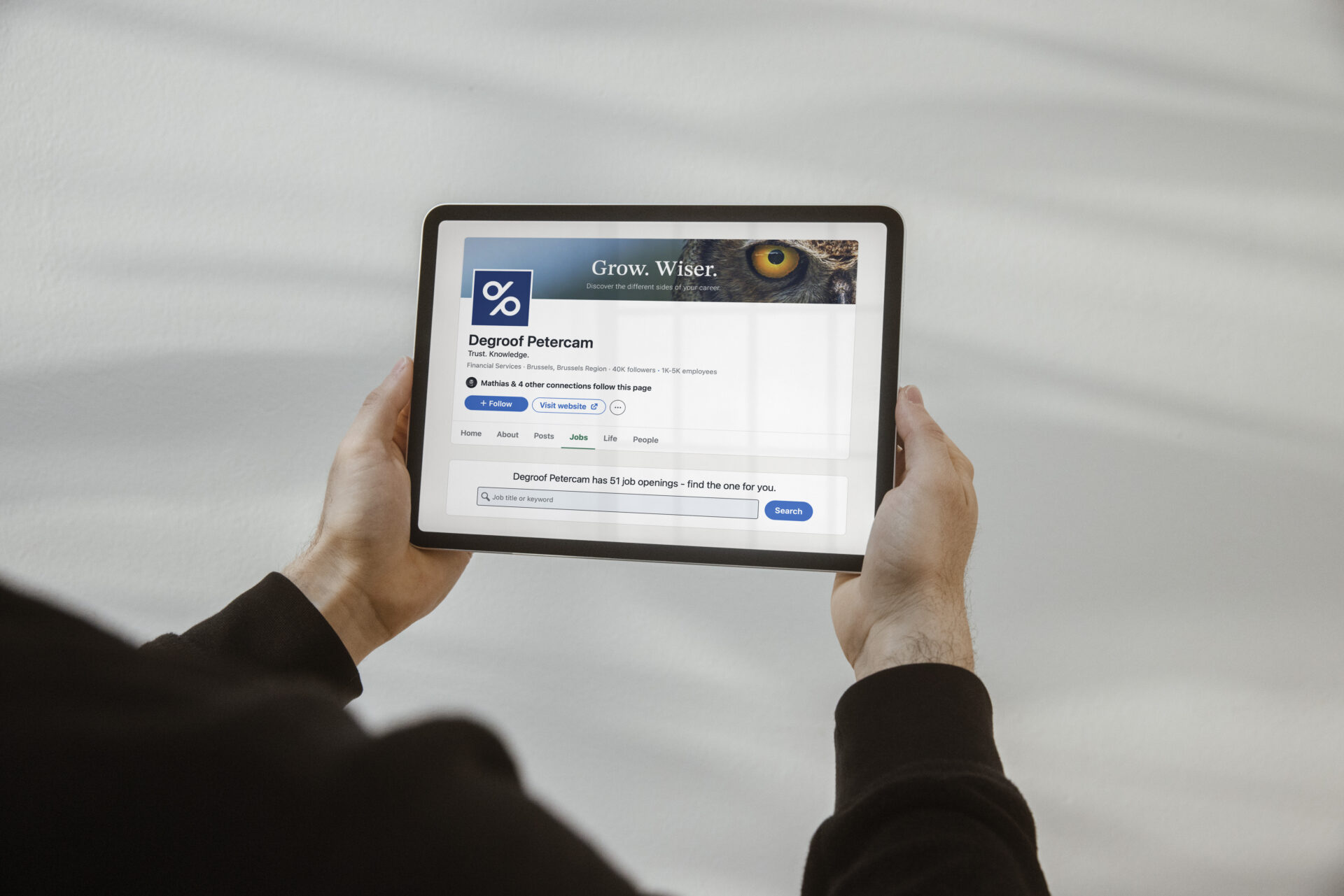 Degroof Petercam Integrated Report | Home
